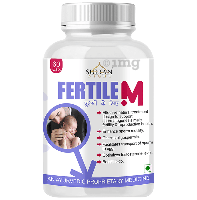 Sultan Night Fertile M Capsule: Buy bottle of 60.0 capsules at best ...