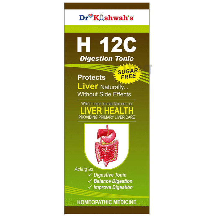 Dr Kushwah's H 12C Digestion Tonic Sugar Free: Buy bottle of 225.0 ml ...