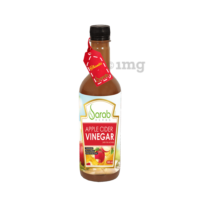Sarab Herbs Apple Cider Vinegar with the Mother: Buy bottle of 500 ml ...