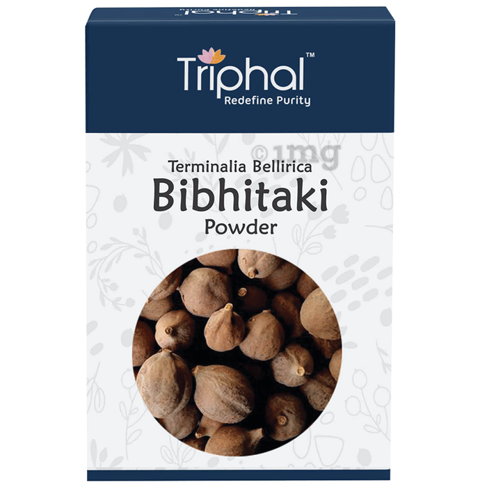 Triphal Bibhitaki/ Baheda/ Bahera/ Terminalia Bellirica Powder: Buy box ...