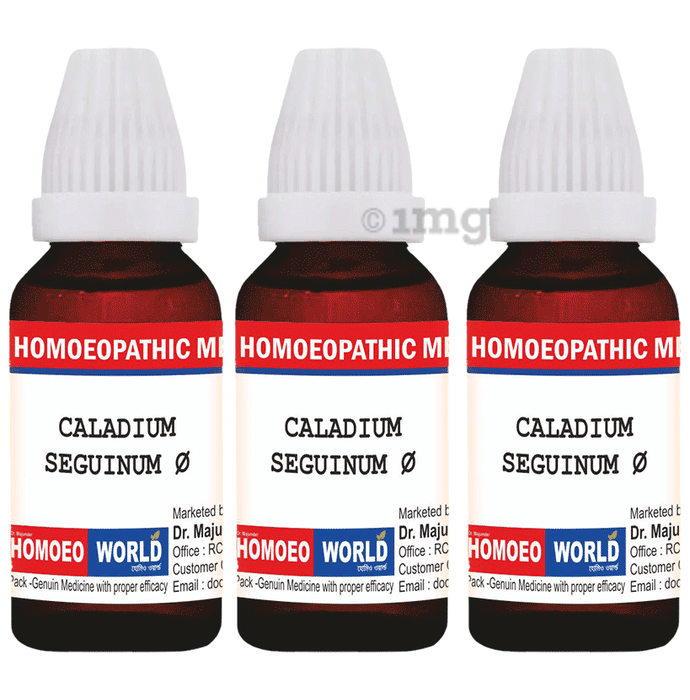 Dr. Majumder Homeo World Caladium Seguinum Mother Tincture (30ml Each ...