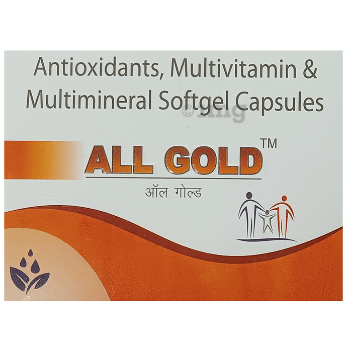 All Gold Softgel Capsule: Buy strip of 10.0 soft gelatin capsules at ...