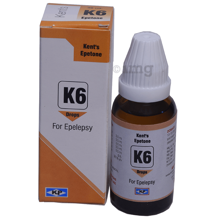 Kent's K6 Epelepsy Oral Drops: Buy bottle of 30.0 ml Oral Drops at 𝗯𝗲𝘀𝘁 𝗽𝗿𝗶𝗰𝗲 in India | 1mg