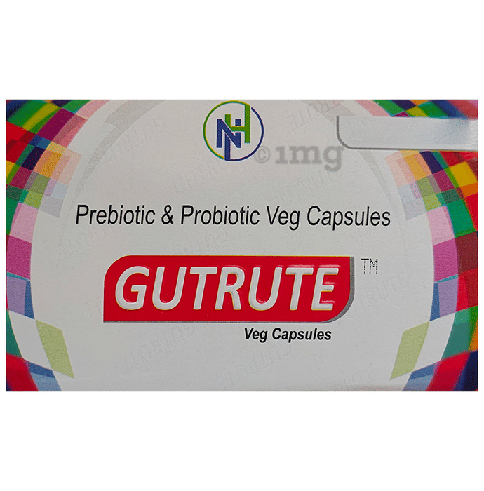 Gutrute Vegicap: Buy strip of 10.0 vegicaps at best price in India | 1mg