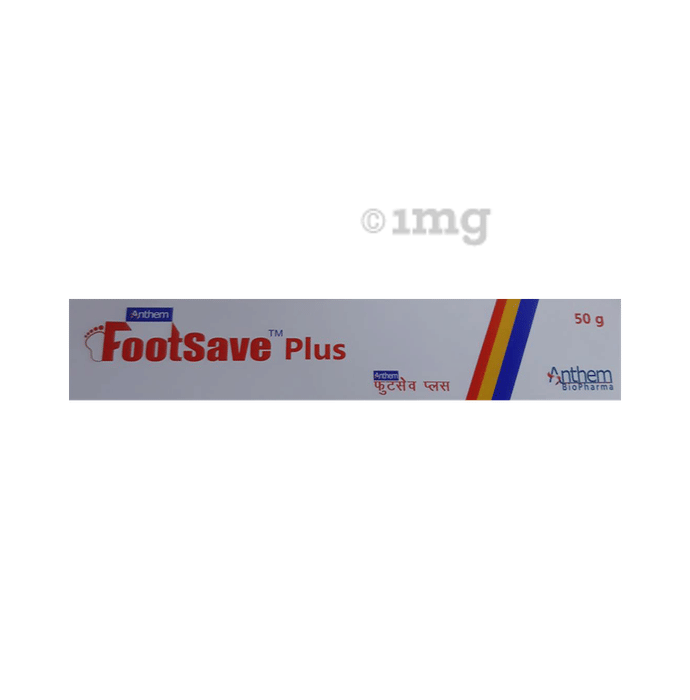 FootSave Plus Cream: Buy tube of 50 gm Cream at best price in India | 1mg