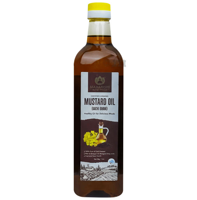 Maharishi Ayurveda Mustard Oil: Buy bottle of 1.0 Ltr Oil at best price ...