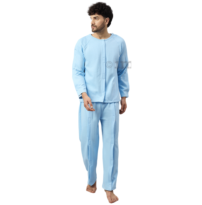 Haxor LWR5126 Unisex Post Surgery Recovery Velcro Open Tearaway Full ...