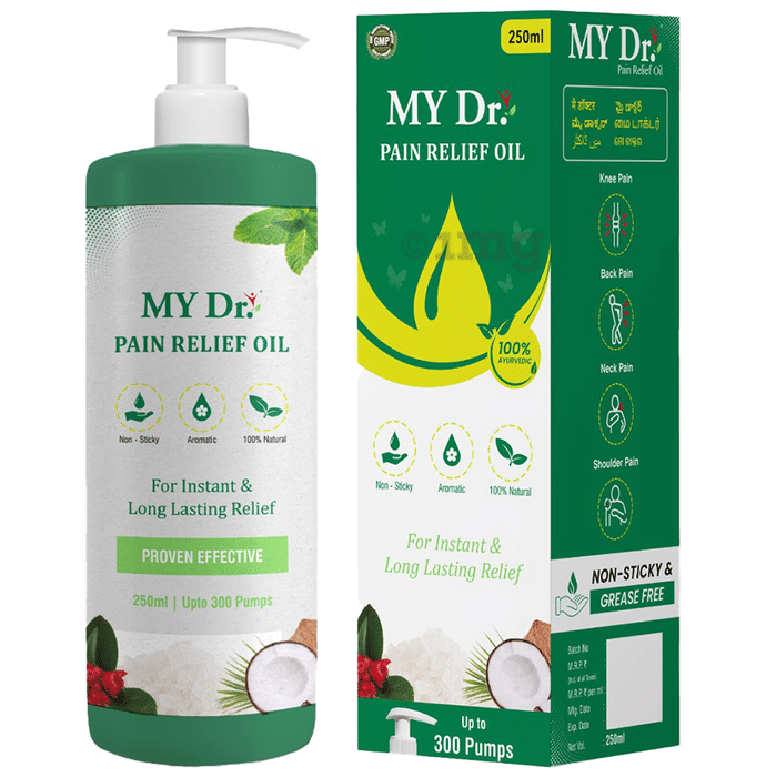 MY Dr Pain Relief Oil: Buy box of 250.0 ml Bottle at best price in ...
