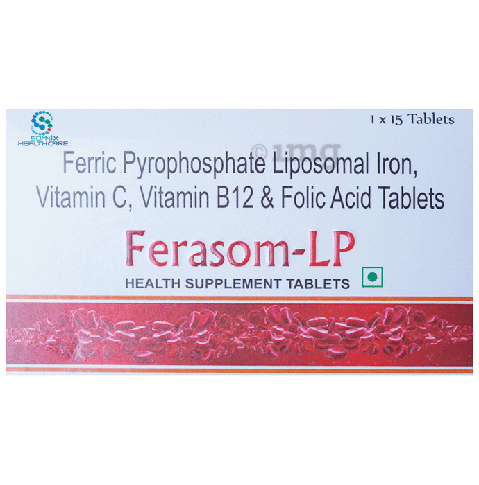 Ferasome-LP Tablet: Buy strip of 15.0 tablets at best price in India | 1mg