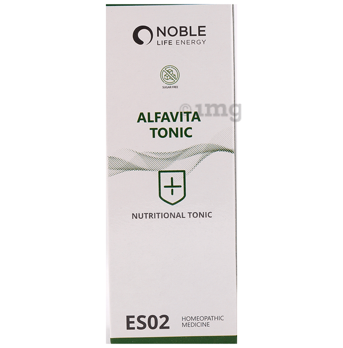 Noble Life Energy ES02 Alfavita Tonic Sugar Free: Buy bottle of 200.0 ml Tonic at 𝗯𝗲𝘀𝘁 𝗽𝗿𝗶𝗰𝗲 in ...