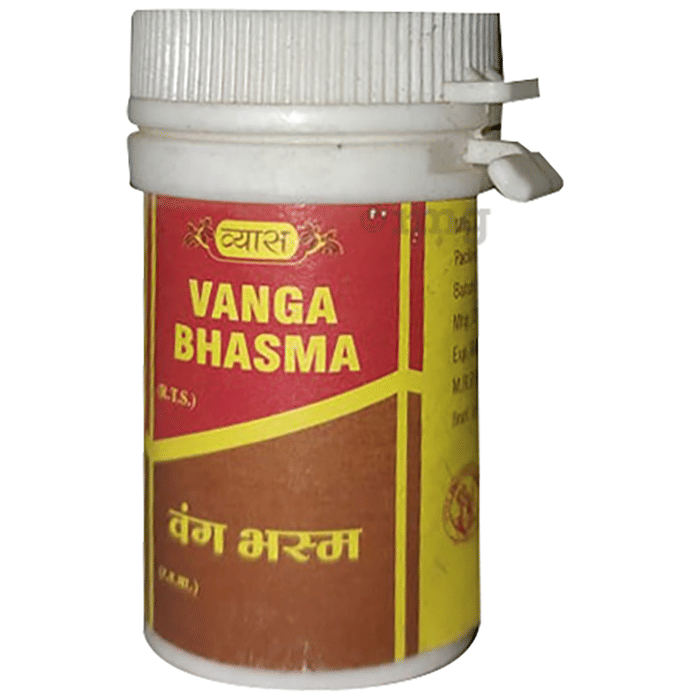 Vyas Vanga Bhasma: Buy bottle of 5.0 gm Bhasma at best price in India | 1mg