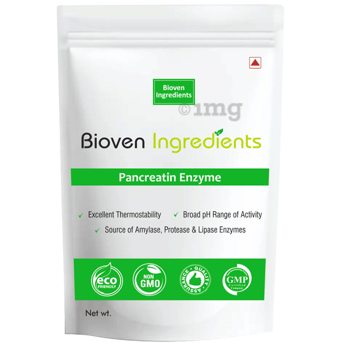 Bioven Ingredients Pancreatin Enzyme Powder: Buy packet of 500.0 gm ...