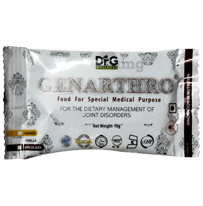Dr.G Wellness Genarthro Sachet (10gm Each) Vanilla: Buy combo pack of ...