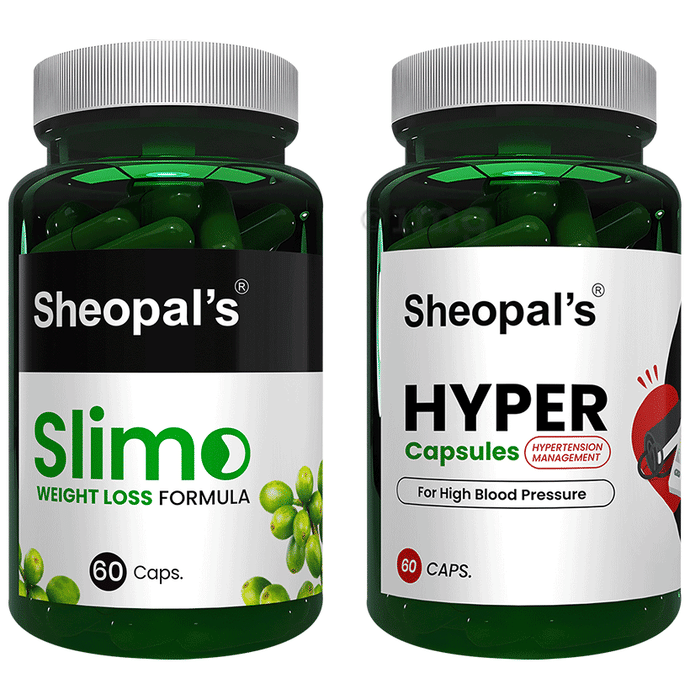 Sheopal's Combo Pack of Slimo & Hyper Capsule (60 Each): Buy combo pack ...