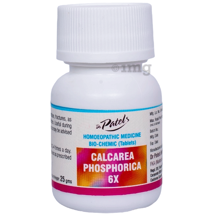 Dr. Patel's Calcarea Phosphorica Biochemic Tablet 6X: Buy bottle of 25. ...