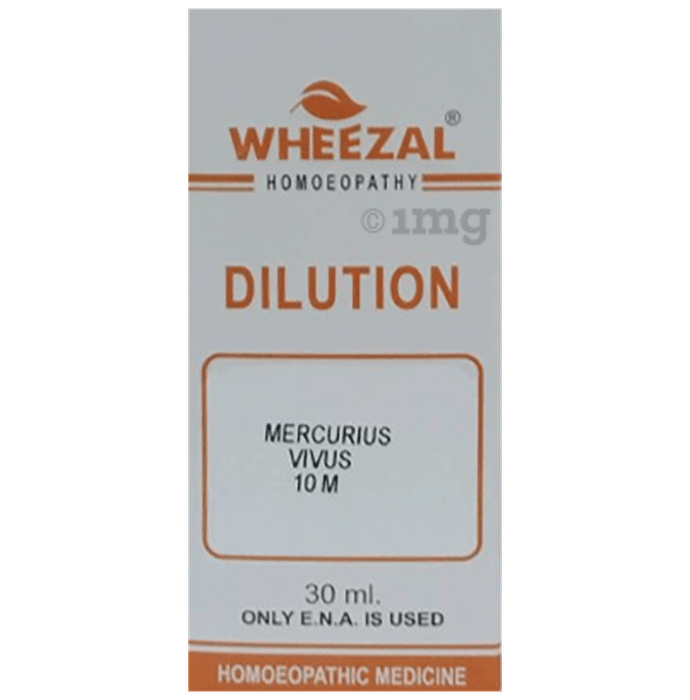 Wheezal Merc Viv Dilution 10M: Buy bottle of 30.0 ml Dilution at best ...