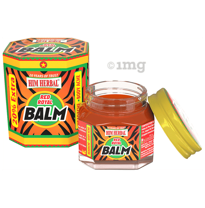 Him Herbal Red Royal Balm: Buy bottle of 12.0 ml Balm at 𝗯𝗲𝘀𝘁 𝗽𝗿𝗶𝗰𝗲 in ...
