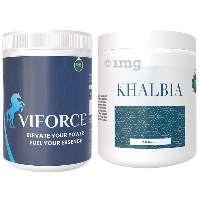 Virtual Combo Brand Combo Pack of Viforce Powder (200gm) and Khaliba Paste (250gm): Buy combo ...