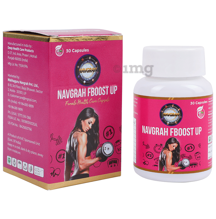 Navgrah Fboost Up Capsule: Buy bottle of 30.0 capsules at best price in ...