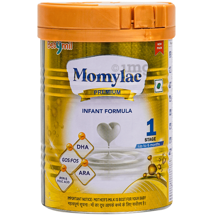 Bebymil Momylac Premium Infant Formula Stage 1 Upto 6 Months: Buy Tin ...