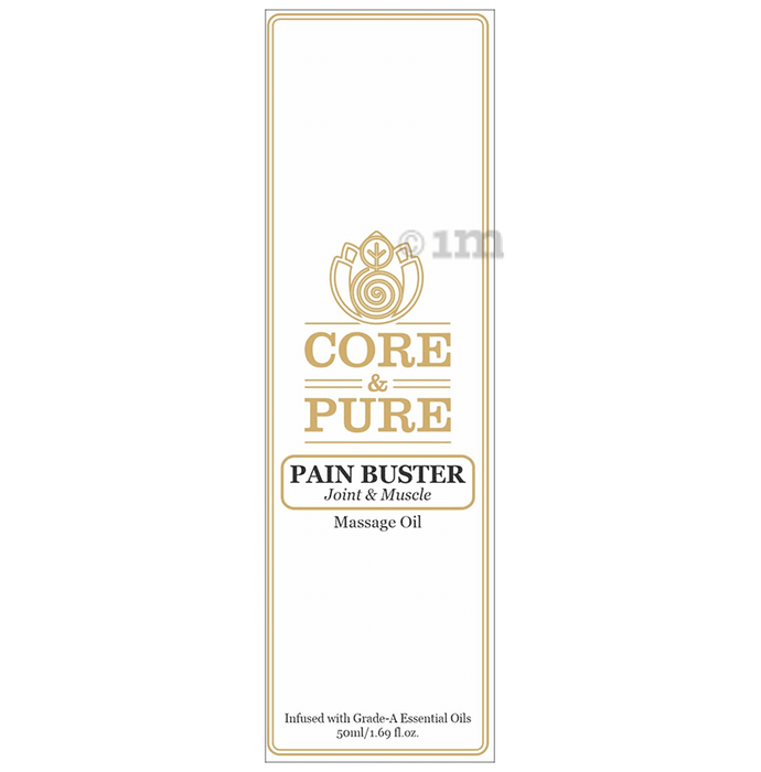Core & Pure Pain Buster Oil: Buy bottle of 50 ml Oil at best price in ...