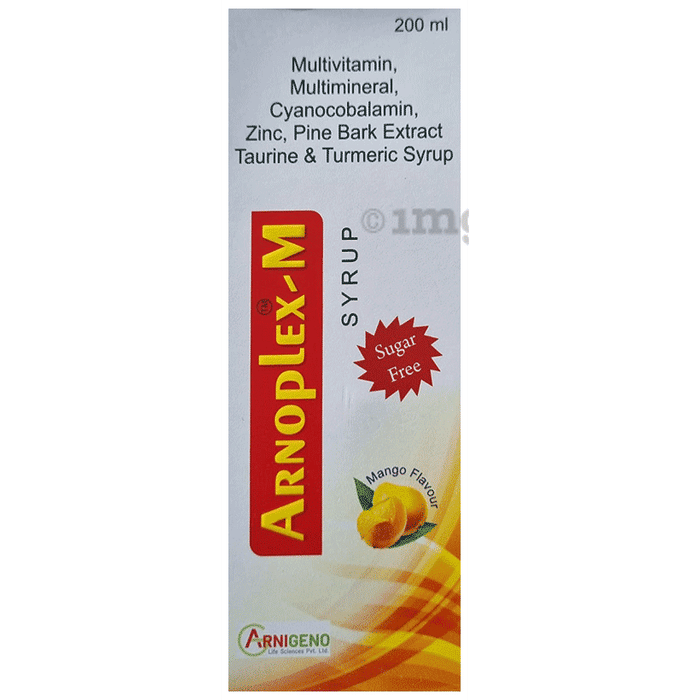 Arnoplex-M Syrup Mango Sugar Free: Buy bottle of 200.0 ml Syrup at best ...