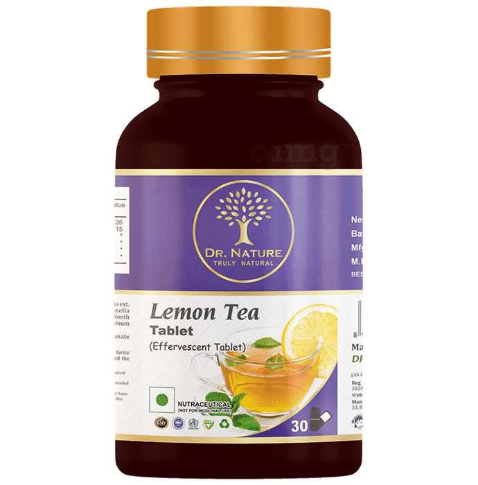 Dr. Nature Lemon Tea Effervescent Tablet: Buy bottle of 30.0 ...
