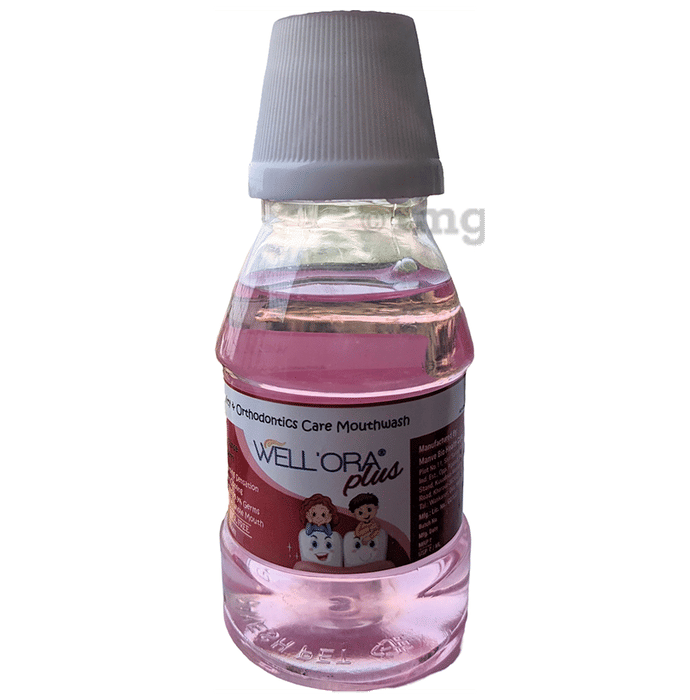 Well'ora Plus Anticavity & Orthodontic Care Mouth Wash: Buy bottle of ...