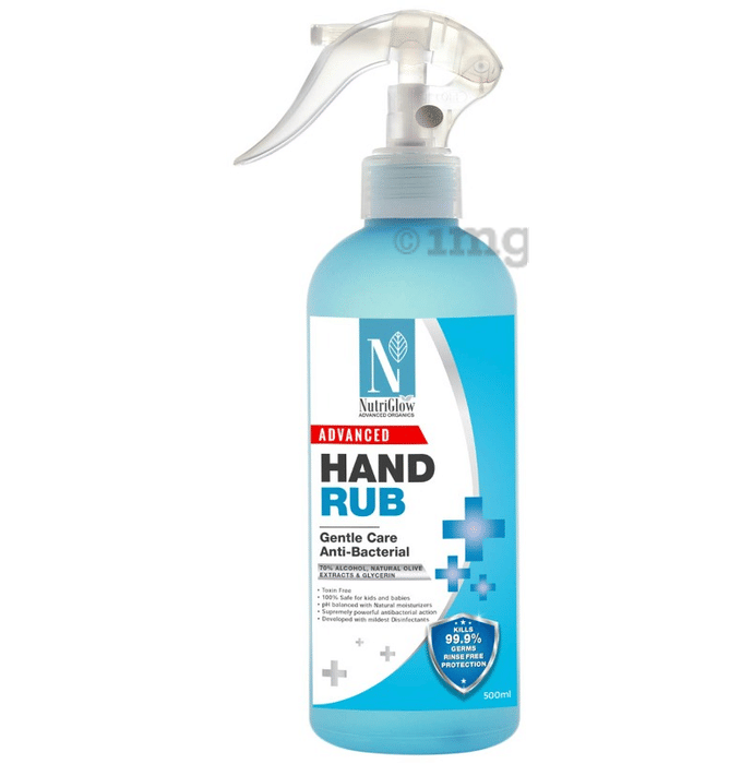 Nutriglow Advanced Hand Rub: Buy pump bottle of 500.0 ml Liquid at best ...