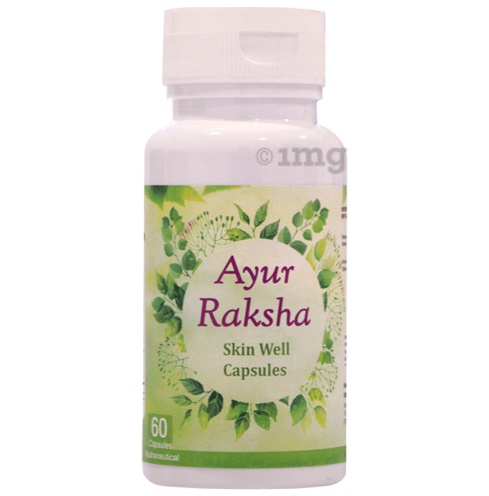 Ayur Raksha Skin Well Capsule: Buy bottle of 60.0 capsules at best ...
