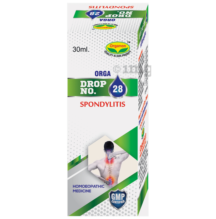 Organon Orga Drop No. 28 Spondylitis: Buy bottle of 30.0 ml Drop at ...