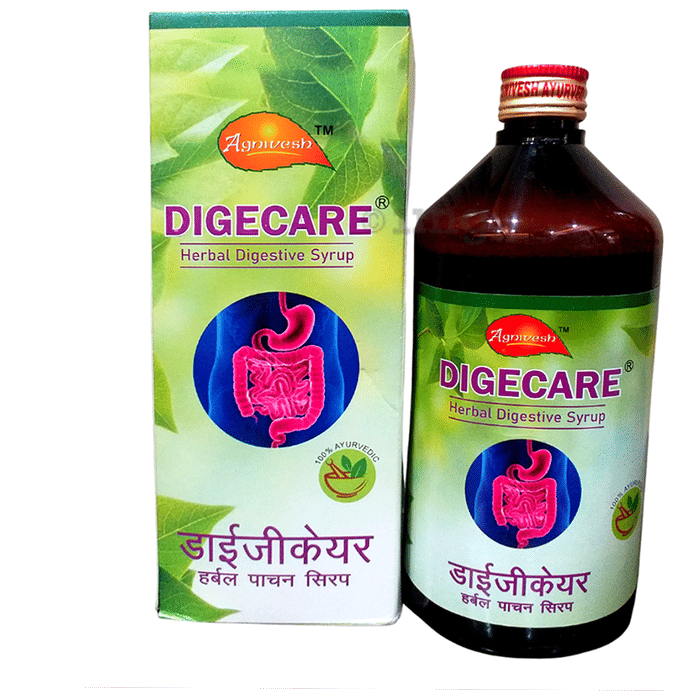 Agnivesh Digecare Herbal Digestive Syrup: Buy bottle of 450.0 ml Syrup ...