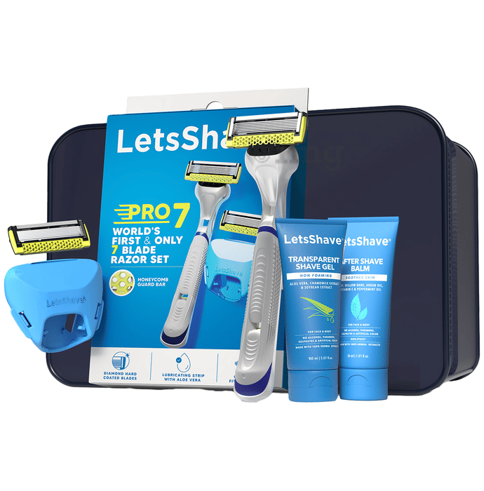 LetsShave Pro 7 Executive Kit for Men: Buy box of 1.0 Kit at 𝗯𝗲𝘀𝘁 𝗽𝗿𝗶𝗰𝗲 ...