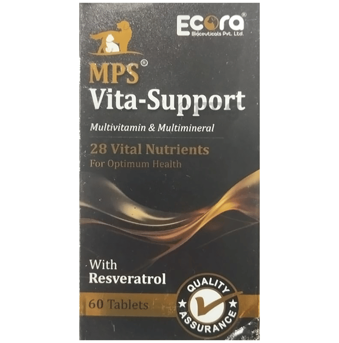MPS Vita-Support Tablet: Buy bottle of 60.0 Vet tablets at best price ...