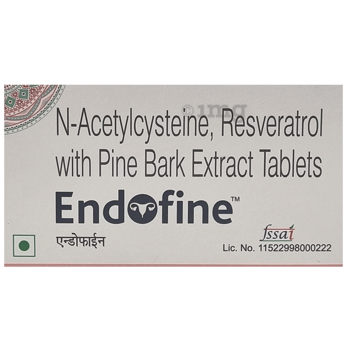 Endofine Tablet: Buy strip of 10 tablets at best price in India | 1mg