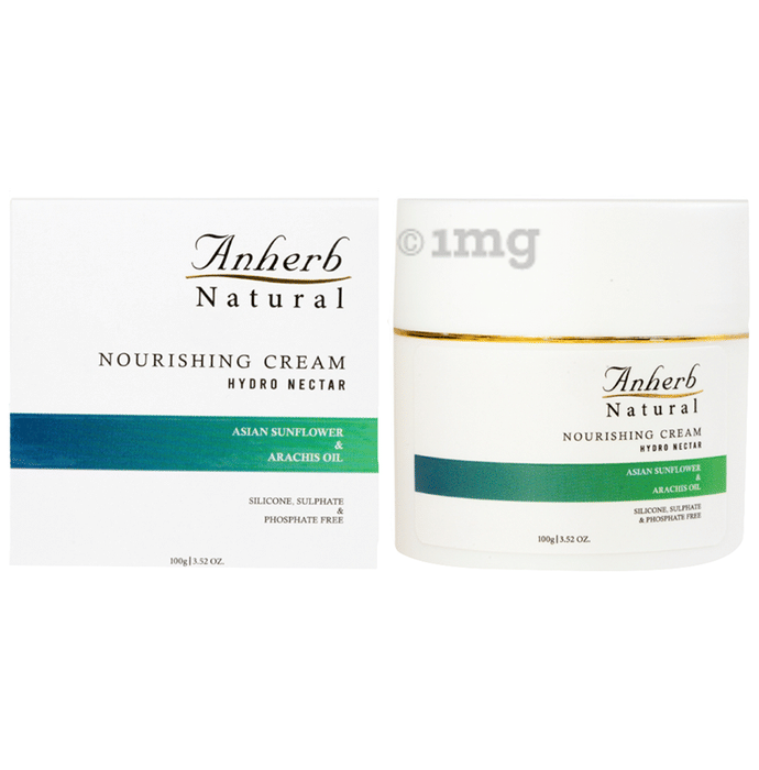 Anherb Natural Cream Nourishing Cream Hydro Nectar Asian Sunflower ...