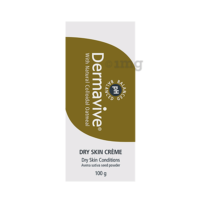 Dermavive Dry Skin Creme: Buy tube of 100 gm Cream at best price in ...