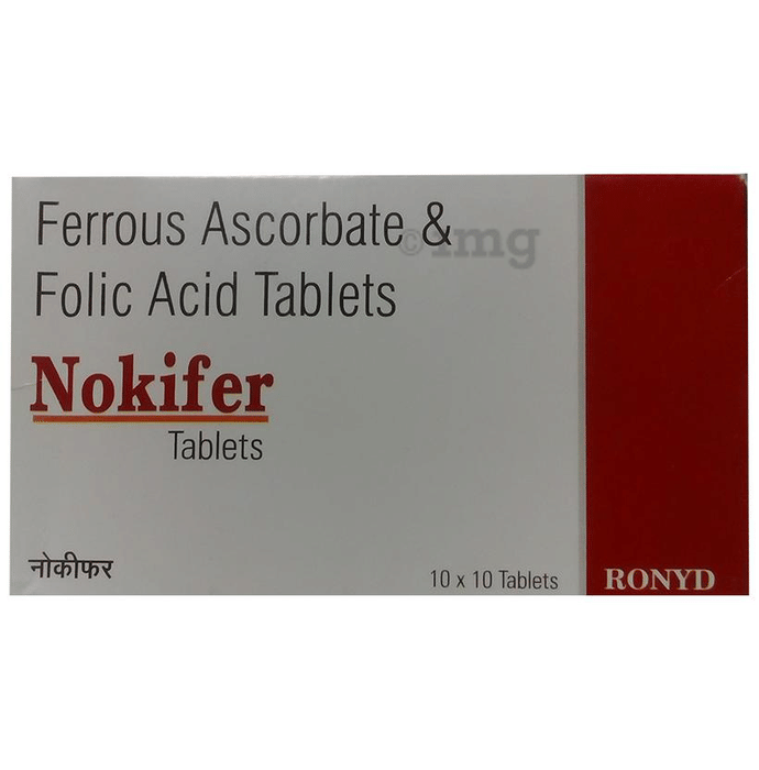 Nokifer Tablet: Buy strip of 10 tablets at best price in India | 1mg