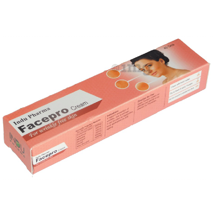 Facepro Cream: Buy tube of 40 gm Cream at best price in India | 1mg