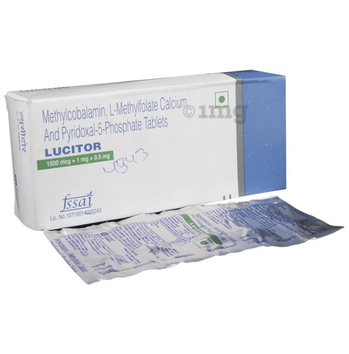 Lucitor Tablet: Buy strip of 10.0 tablets at best price in India | 1mg