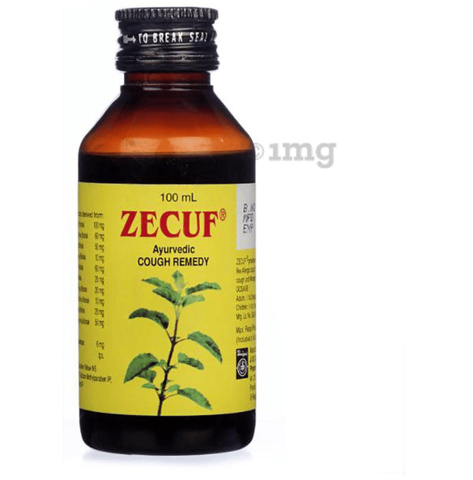 Zecuf Syrup: Buy bottle of 100 ml Syrup at best price in India | 1mg
