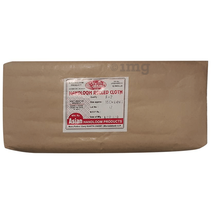 Handloom Rolled Cloth 15cm x 4m: Buy packet of 12.0 bandages at best ...