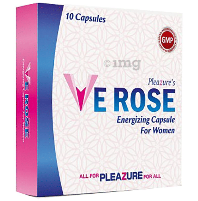 Pleazure's Ve Rose Energizing Capsule for Women: Buy strip of 10 ...