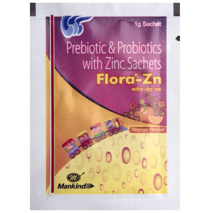 Flora -ZN Orange Sachet: Buy packet of 1 gm Sachet at best price in ...