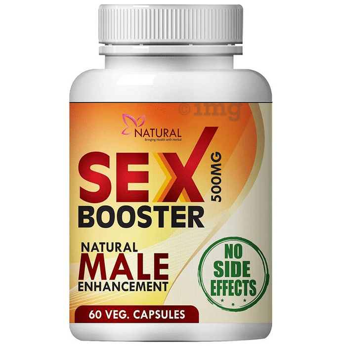 Natural Sex Booster Natural Male Enhancement 500mg Veg Capsule Buy