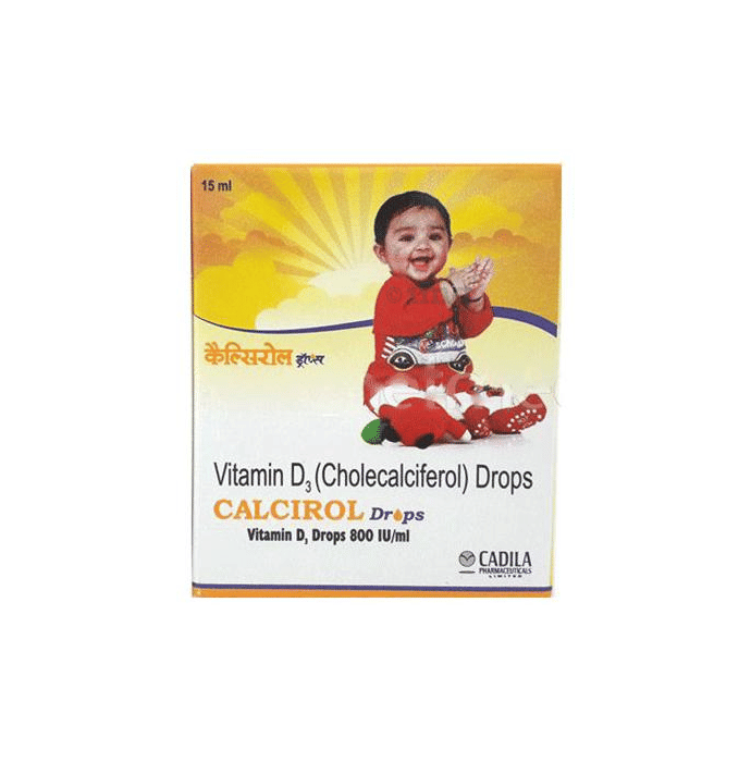 Calcirol Drop: Buy packet of 15 ml Drop at best price in India | 1mg