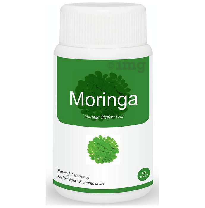 Herb Essential Moringa (Moringa Oleifera) 500mg Tablet: Buy bottle of ...