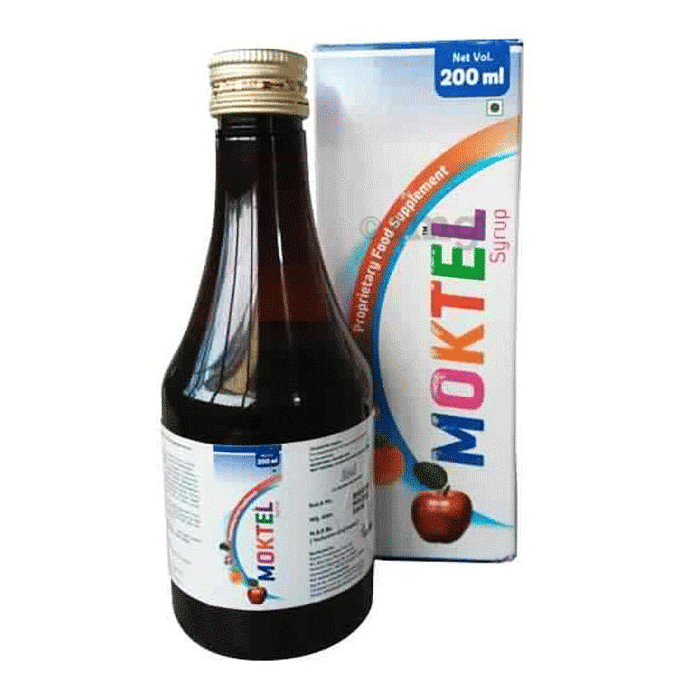 Moktel Syrup: Buy bottle of 200 ml Syrup at best price in India | 1mg
