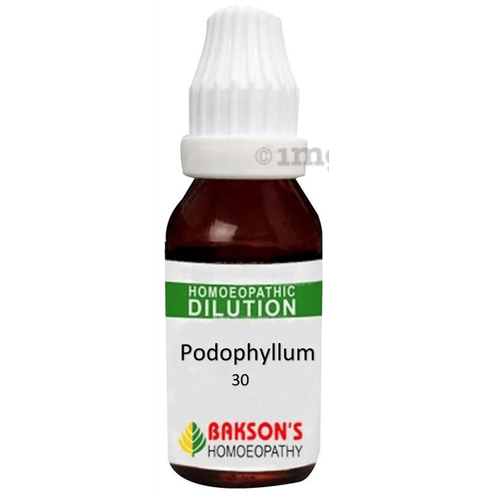 Bakson's Homoeopathy Podophyllum Dilution 30 CH: Buy bottle of 30.0 ml ...