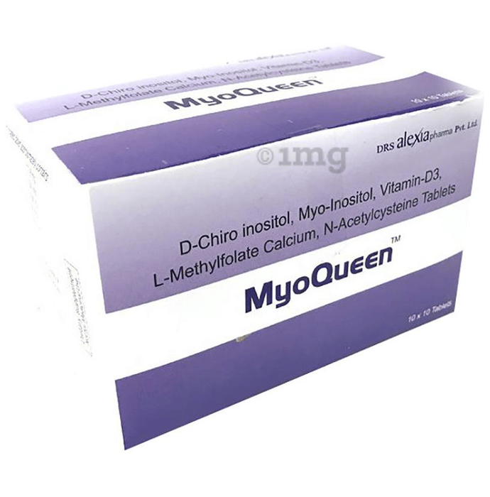 Myoqueen Tablet: Buy strip of 10 tablets at best price in India | 1mg